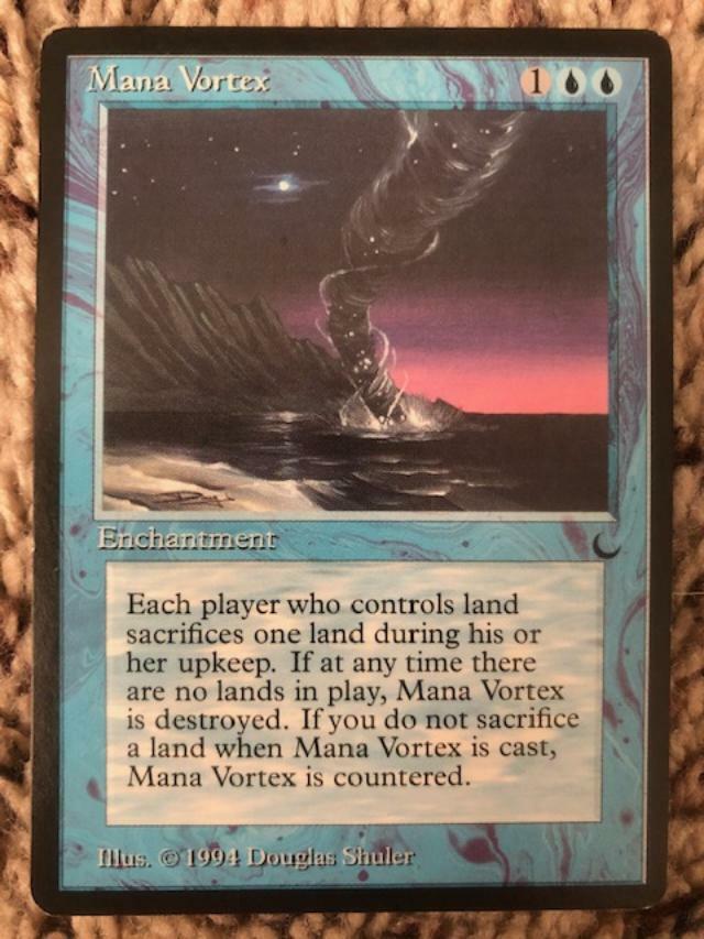 MTG- Mana Vortex x1 - The Dark - Reserved List | eBay