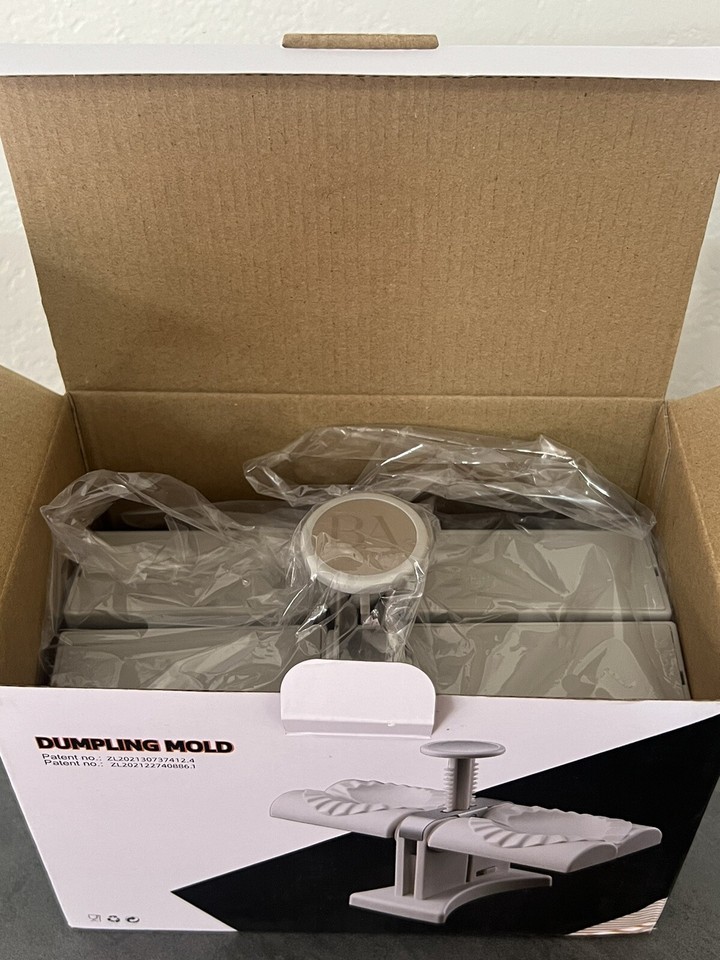 NEW Boundless Artsy Double Head Automatic Dumpling Pot Sticker Maker ...