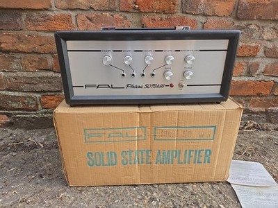 FAL Phase 50 MKIII PA Guitar Amplifier Vintage Boxed Near Mint 1970s ...