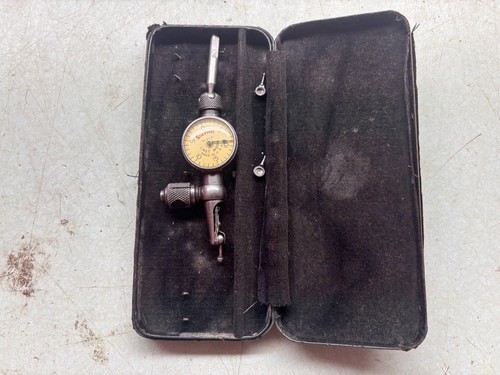 STARRETT No. 711 Last Word Dial .001 Indicator w/ Case Vintage ...