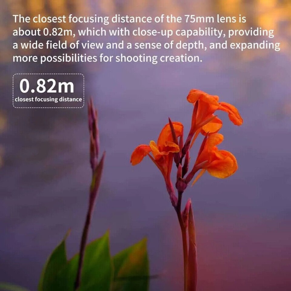 AstrHori 75mm F4 Portraits Medium Format Lens for Fujifilm GFX50S ...