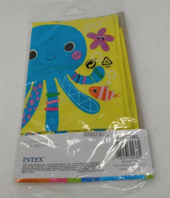 Intex Arm Bands. Inflatable Floaties. 3-6yrs. Sea Buddy | eBay