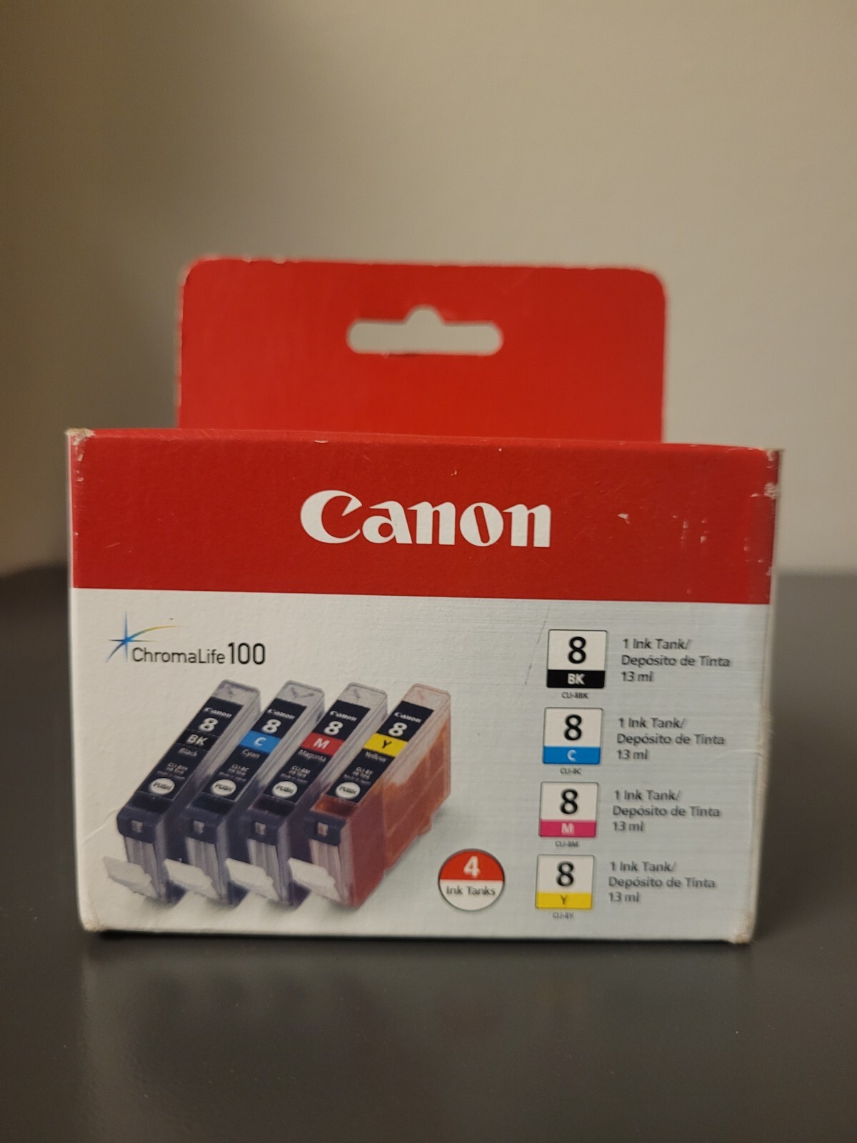 Canon Chromalife 100 Ink Cartridges New Old Stock 4 Cartridges NIB ...