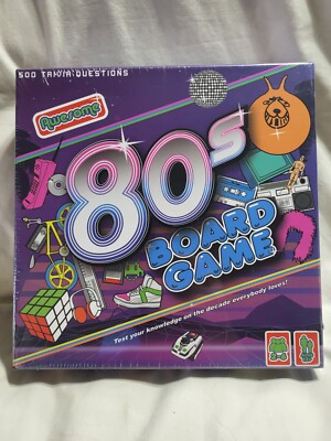 Awesome 80s Trivia Boardgame/Sports, Music, Movies & More Family/Party ...