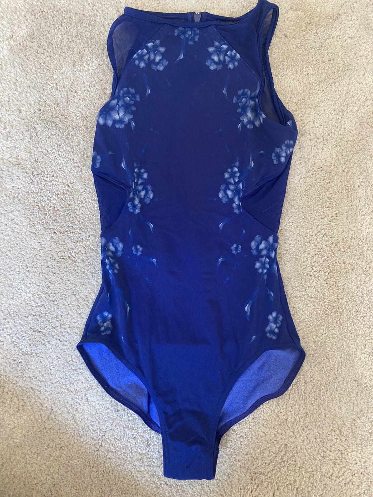 BLOCH Girls Blue Leotard - Gem