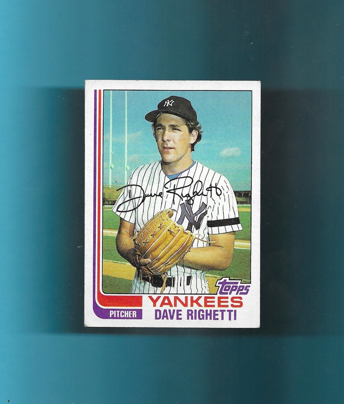 1982 Topps ROOKIE RC Card # 439 DAVE RIGHETTI NEW YORK YANKEES | eBay
