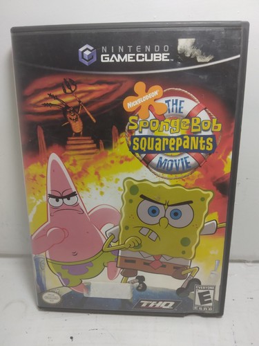 THE SPONGEBOB SQUAREPANTS MOVIE GAME GAMECUBE (UNTESTED NO MANUAL) | eBay