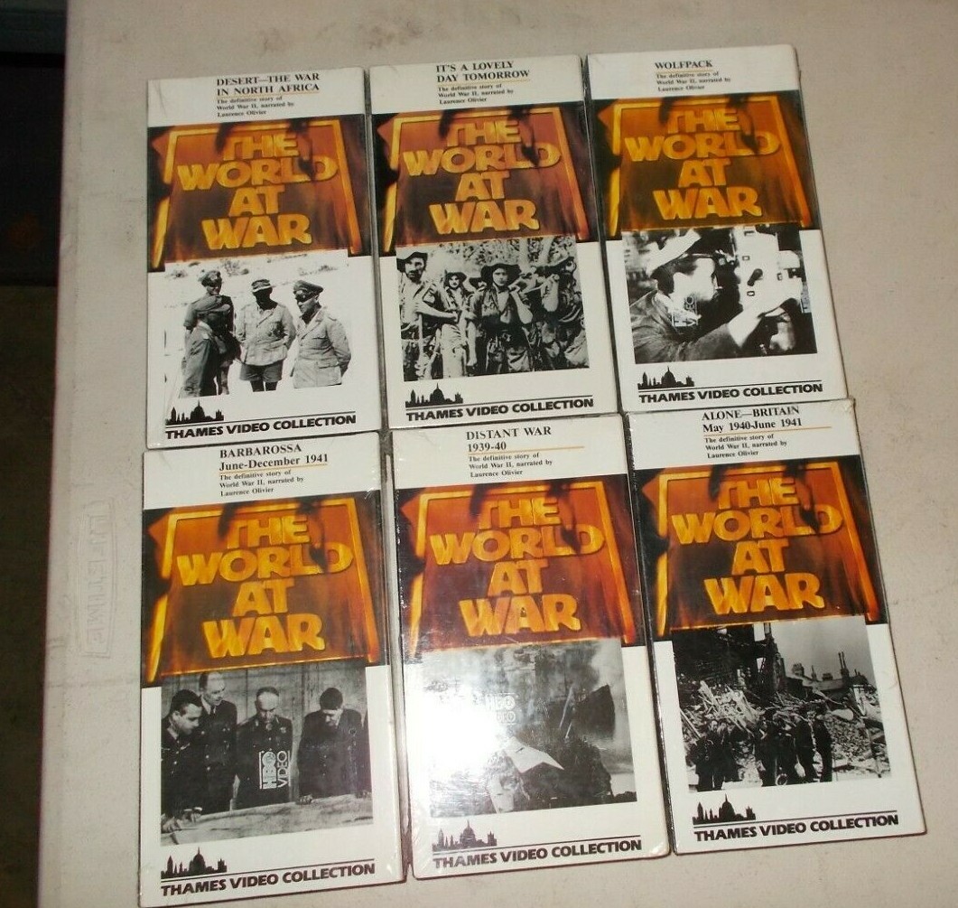 World War 2, "World at War" series, VHS, VCR Tapes. | eBay