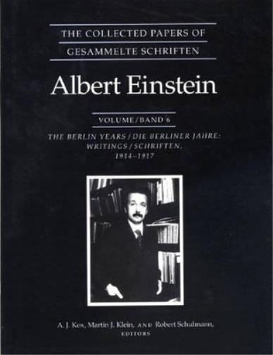 Albert Einstein The Collected Papers of Albert Einstein, (Hardback) (US IMPORT) 9780691010861 | eBay