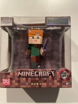 MINECRAFT GAME Die Cast 2in Metal Figure ALEX Metal Figs | eBay