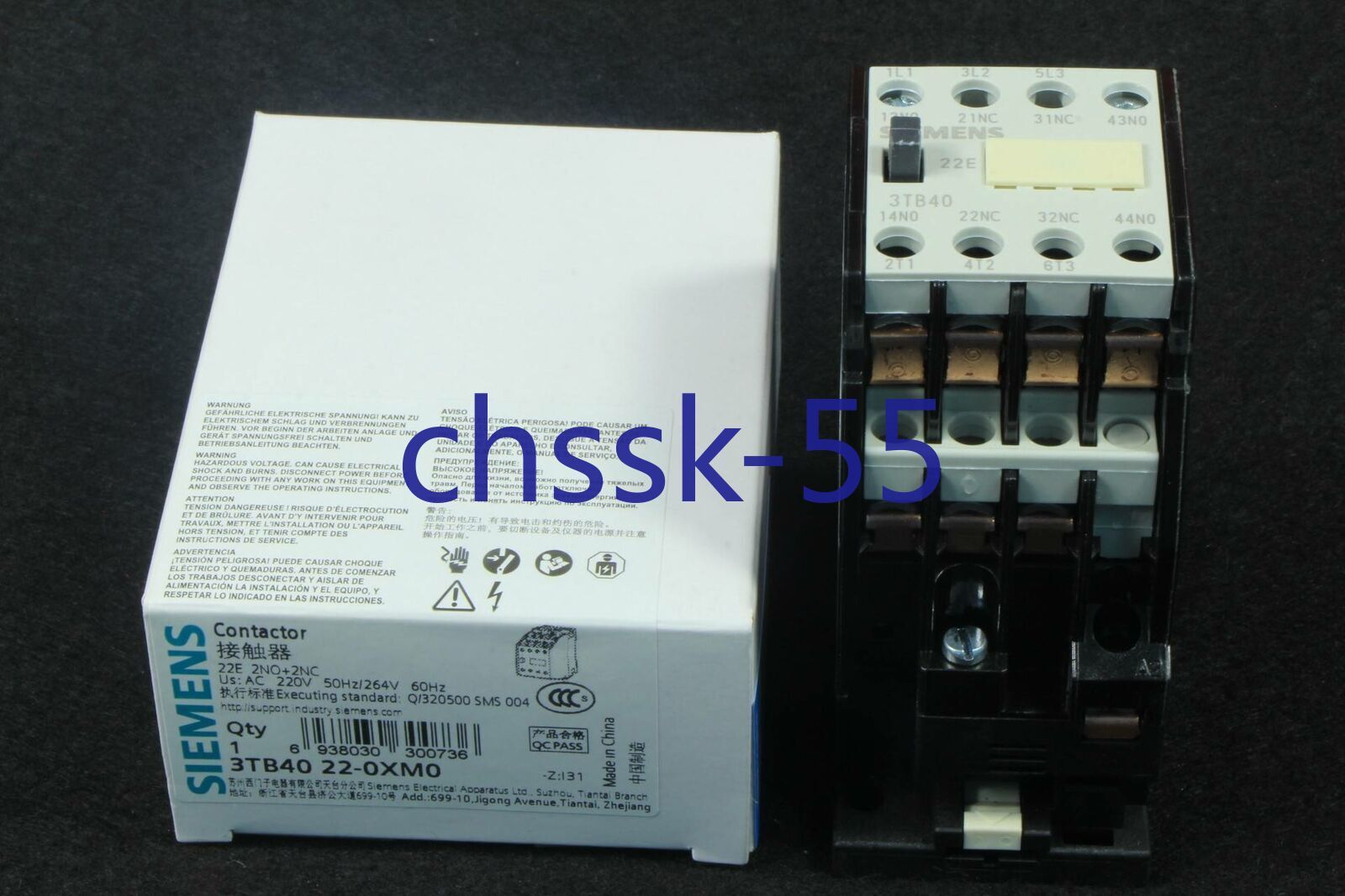 3TB40 22-0XM0 3TB40220XM0 Siemens contactor Brand New | eBay