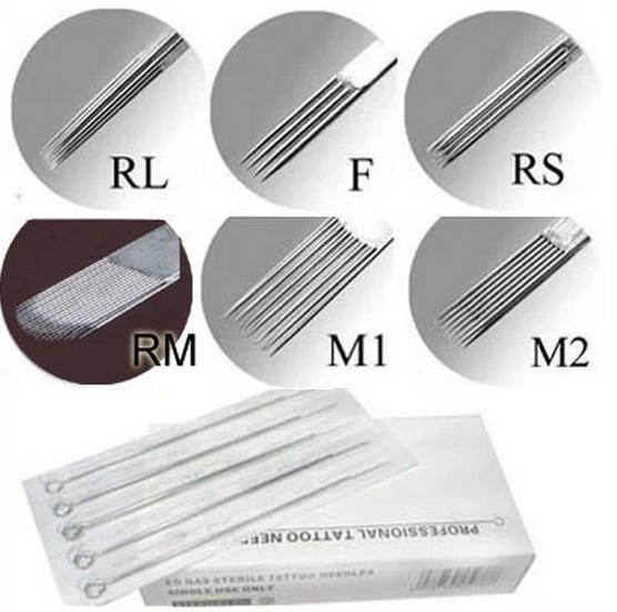 Agujas Rm Tattoos Tattoo Needle Round Magnum 0.35mm 5 Elements