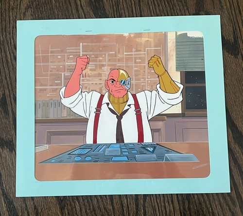 Silverhawks 1980s Commander Stargazer Original Production Cel Painting ...