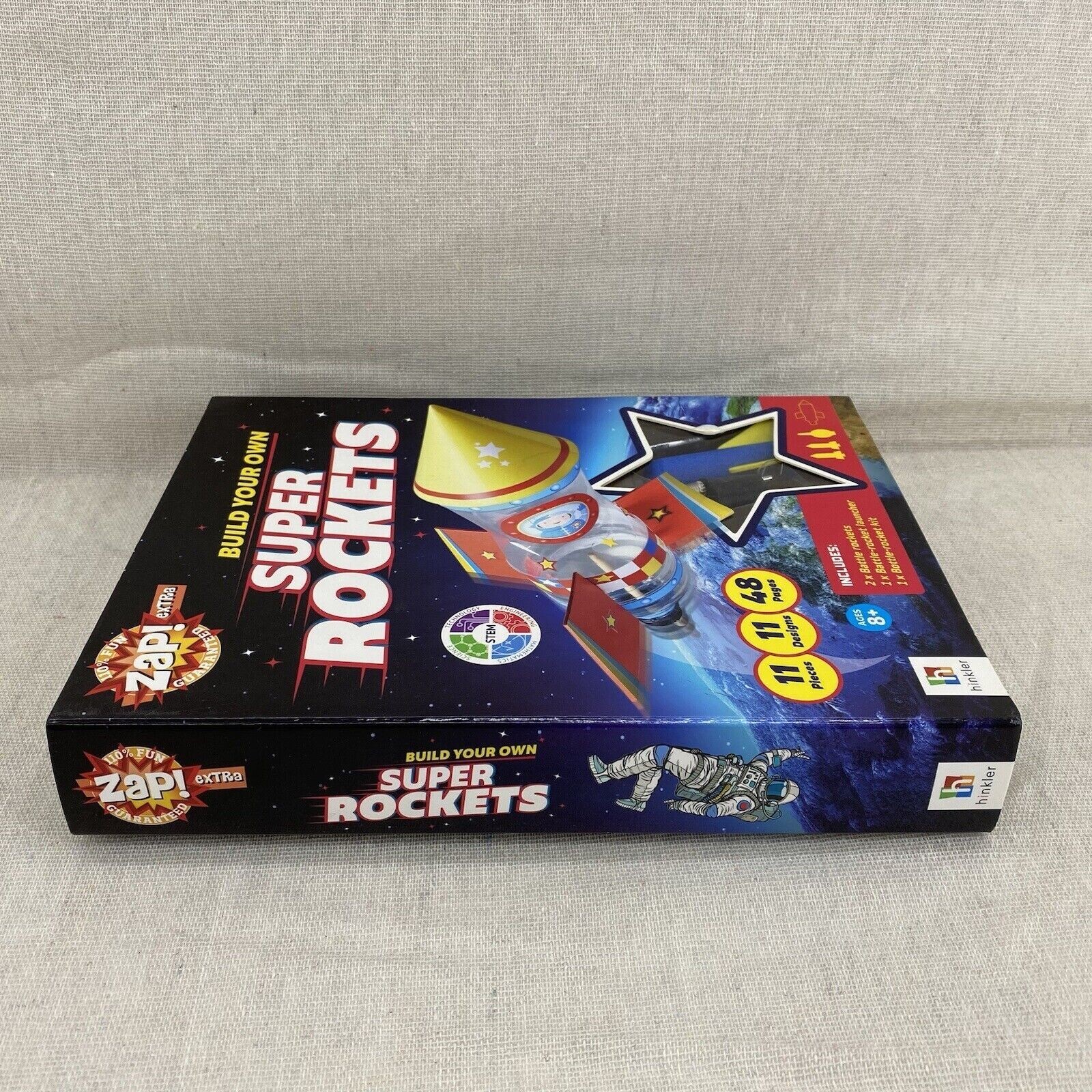 Hinkler Zap! Educational Toy Extra Build Your Own Super Rockets Kit Activity | eBay