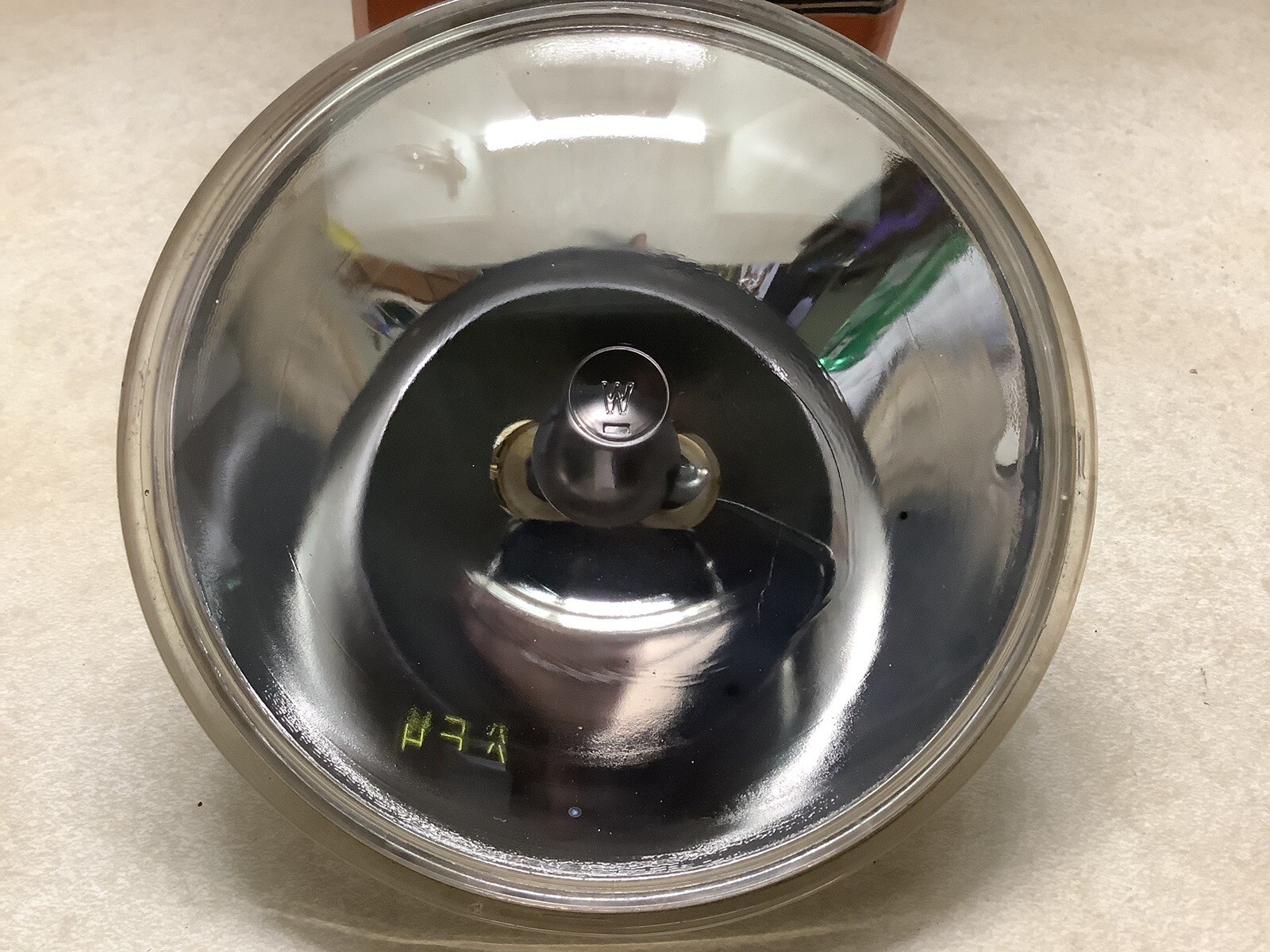 NOS Sealed Beam Westinghouse No.4535 type L SpotLight BULB NIB 6 volt ...