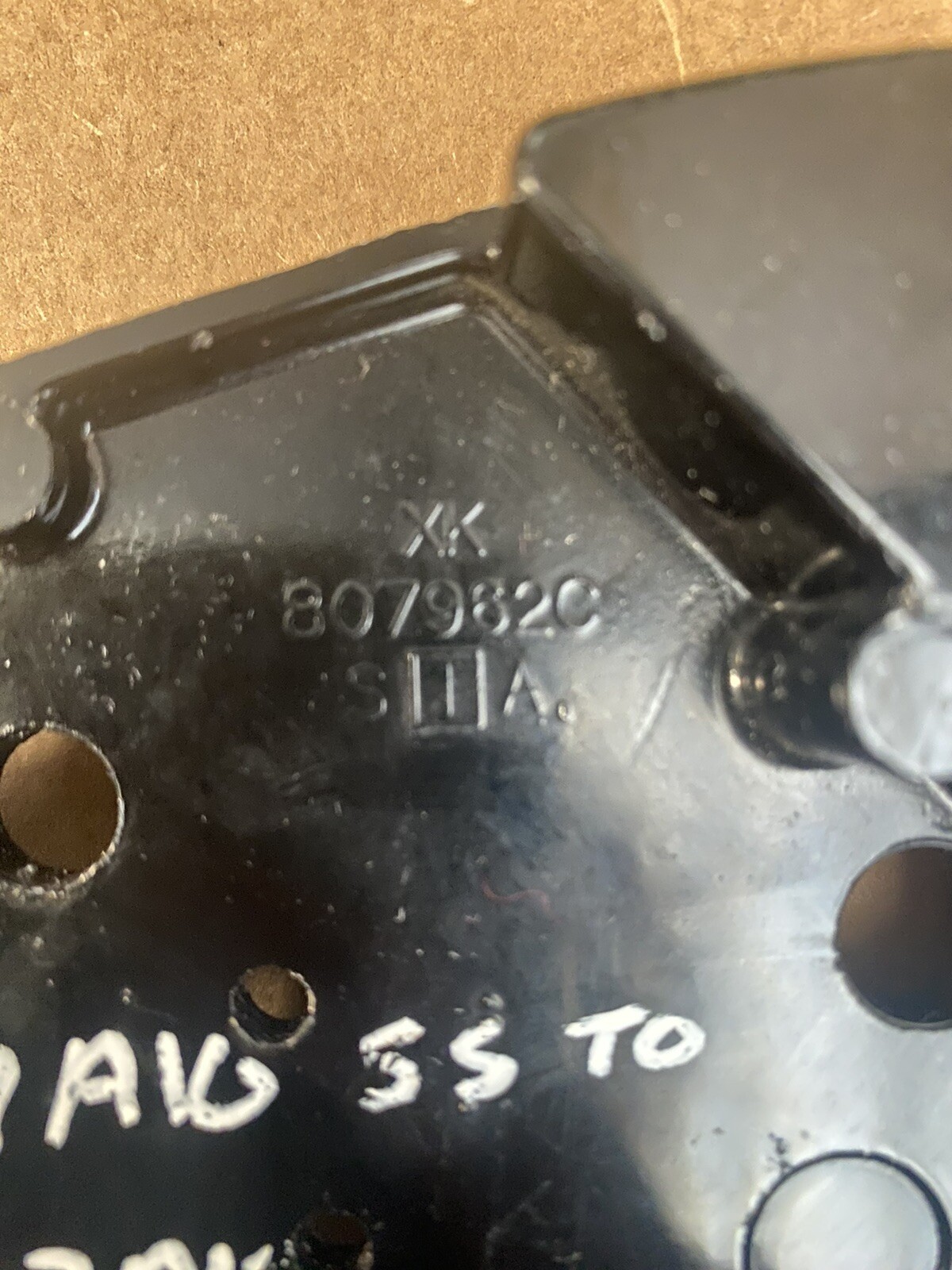 B148 Mercury Quicksilver 807962A10 Shift Plate Bracket USED | eBay