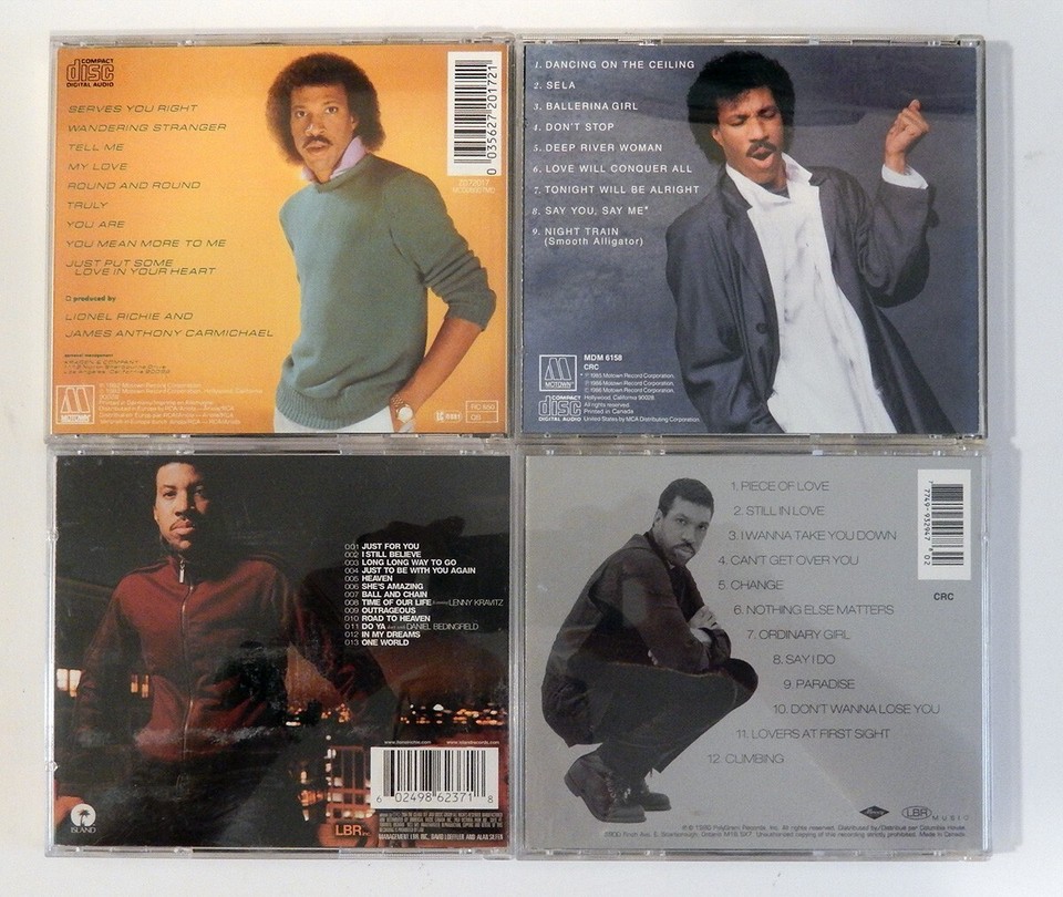 Lionel Richie Audio CD - Lot Of 4 | eBay UK