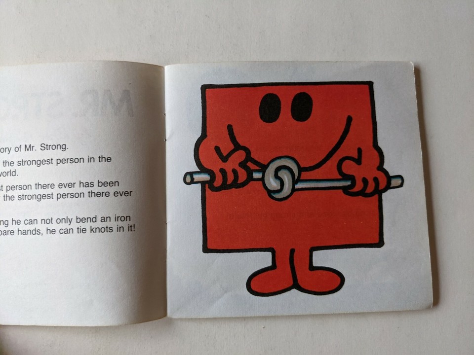 1981 Vintage Book Mr Strong | eBay