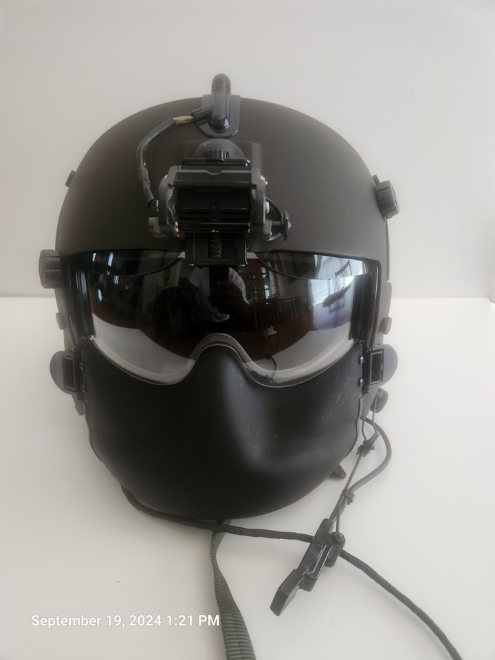 HGU-GENTEX 56/P USA Medium Size Helicopter Flight Helmet, CEP | eBay