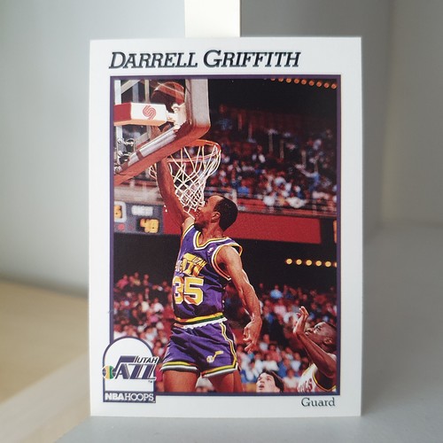 Darrell Griffith 1991-92 NBA Hoops Basketball Trading Card #209 | eBay ...