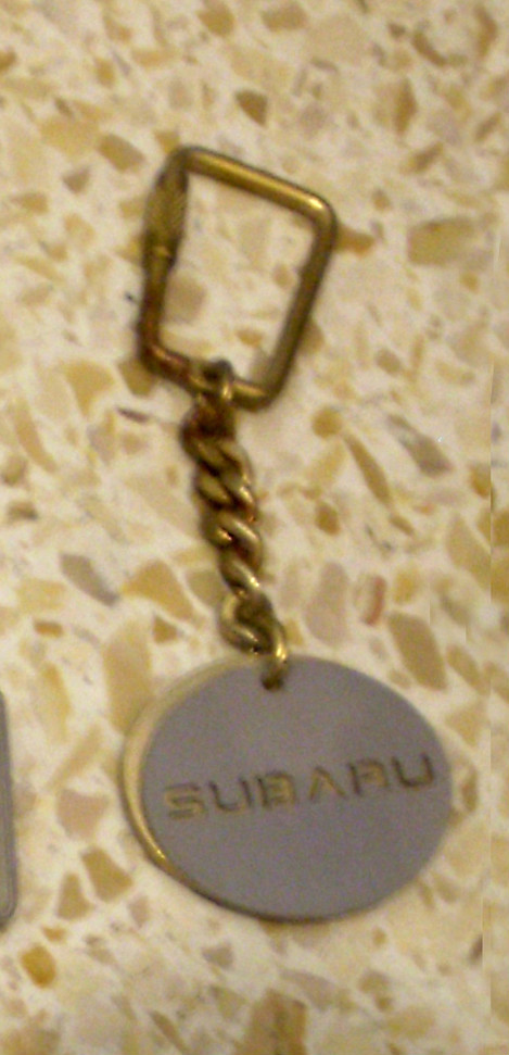 KOOL KEYCHAIN ~ SUBARU SPORT CAR MOTOR MEMORABILIA KEY RING | eBay