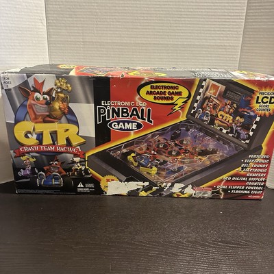 CTR Crash Bandicoot Team Racing Electronic Pinball Machine 1999 | eBay