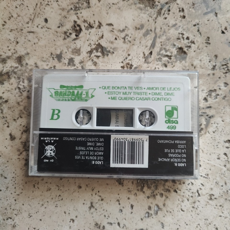 BANDA M-1 - NO SEÑOR APACHE - Cassette Tape Disa 499 | eBay