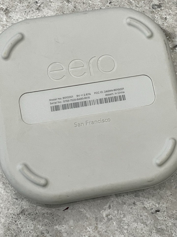 Eero Pro 2nd Gen B010001 Mesh Wi-Fi System B010001 | eBay UK