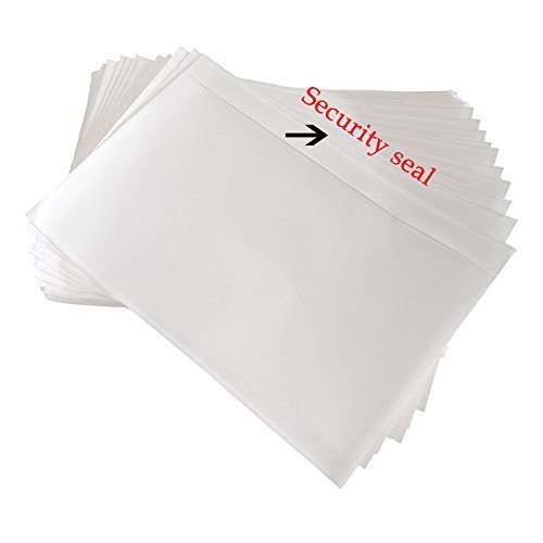 Sleeves Adhesive Packing Clear Shipping Label Plastic Envelope Pouches ...
