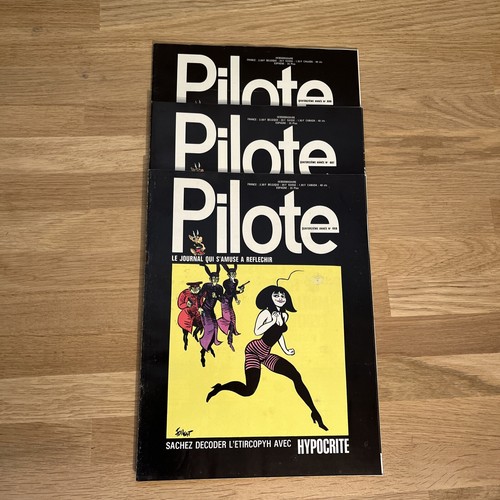 Lot des 3 Dernières Revues Magazines Pilote nº 666 à 668 de la Quatorzième année | eBay