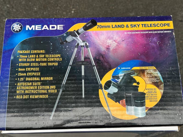 Meade Telescope 70mm Land And Sky Telescope | eBay