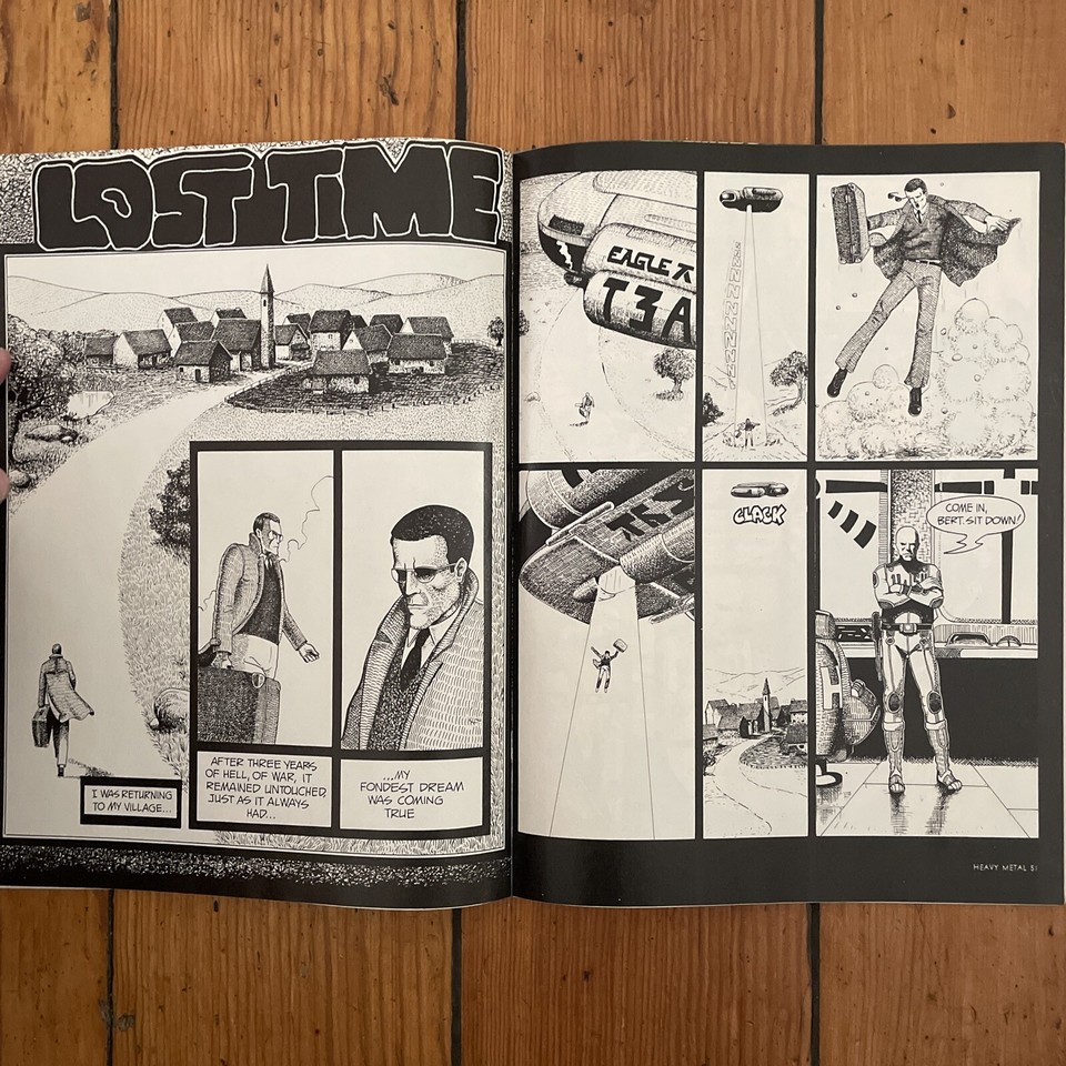 Heavy Metal Vol 2 #1 May 1978 Druillet, Moebius, Morrow, Alex Nino ...