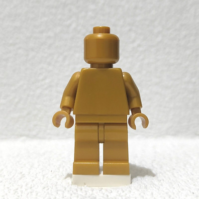 NEW LEGO - Figure - Monochrome - Peral gold - GENUINE LEGO monofig mono ...