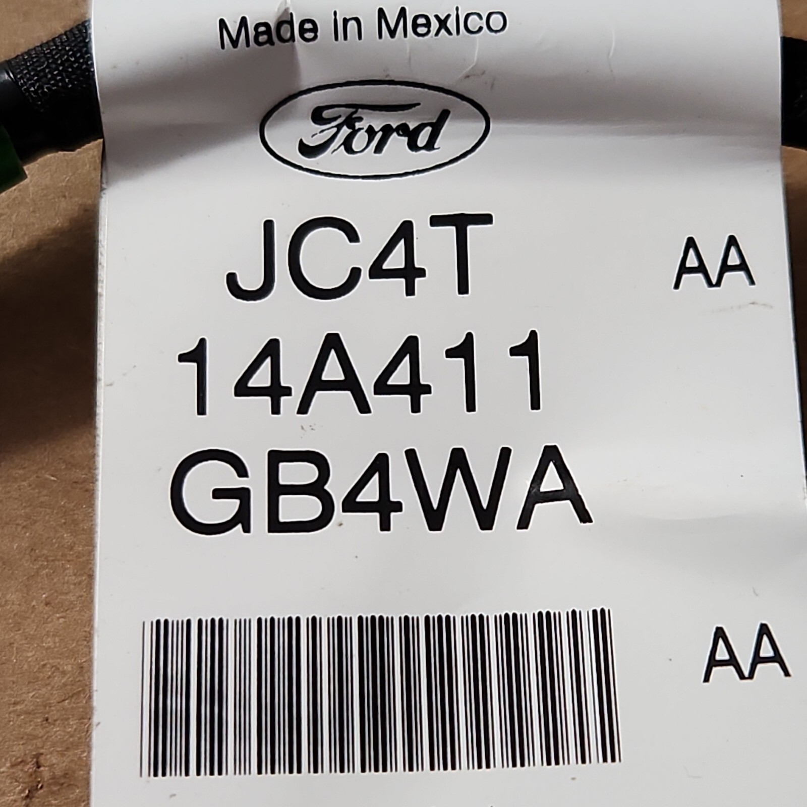 Ford FC4Z-14A411-A, Wire Assembly, New Genuine OEM NOS Sale JC4T-14A411 ...