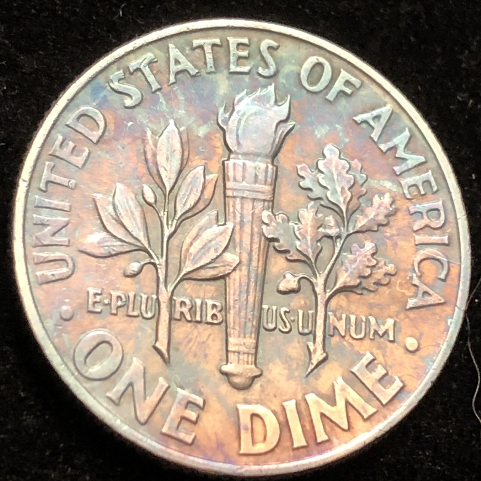 1964 Roosevelt Dime Full Torch Beautiful Coin Great Luster | eBay