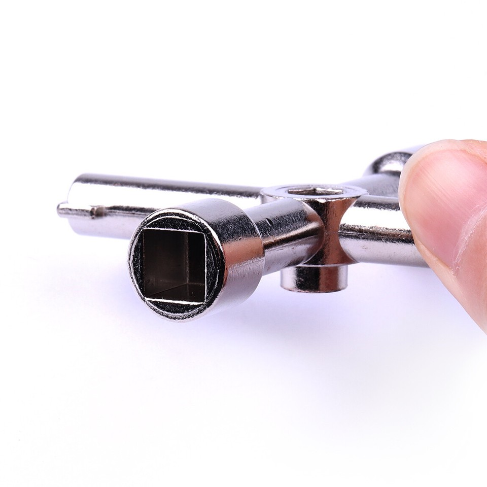 1PC 4-way Master Key Multifunction Cross Control Cabinet Box Open Door ...