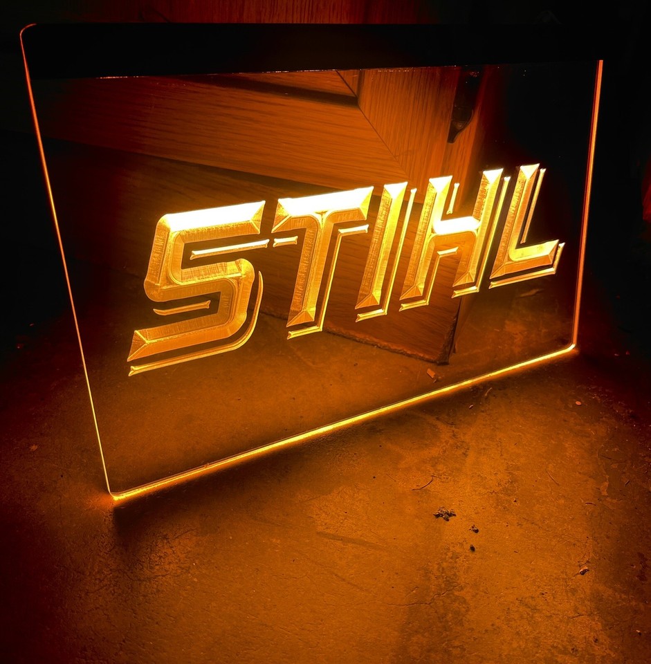 STIHL LED NEON LIGHT SIGN 8x12 | eBay