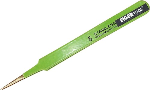 EIGER TOOL Non-magnetic Precision Tweezers EP-5 L=120mm Made in Japan | eBay