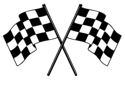 Checkered Flags Racing Vinyl DECAL Sticker Car Truck SUV Laptop Flag ...
