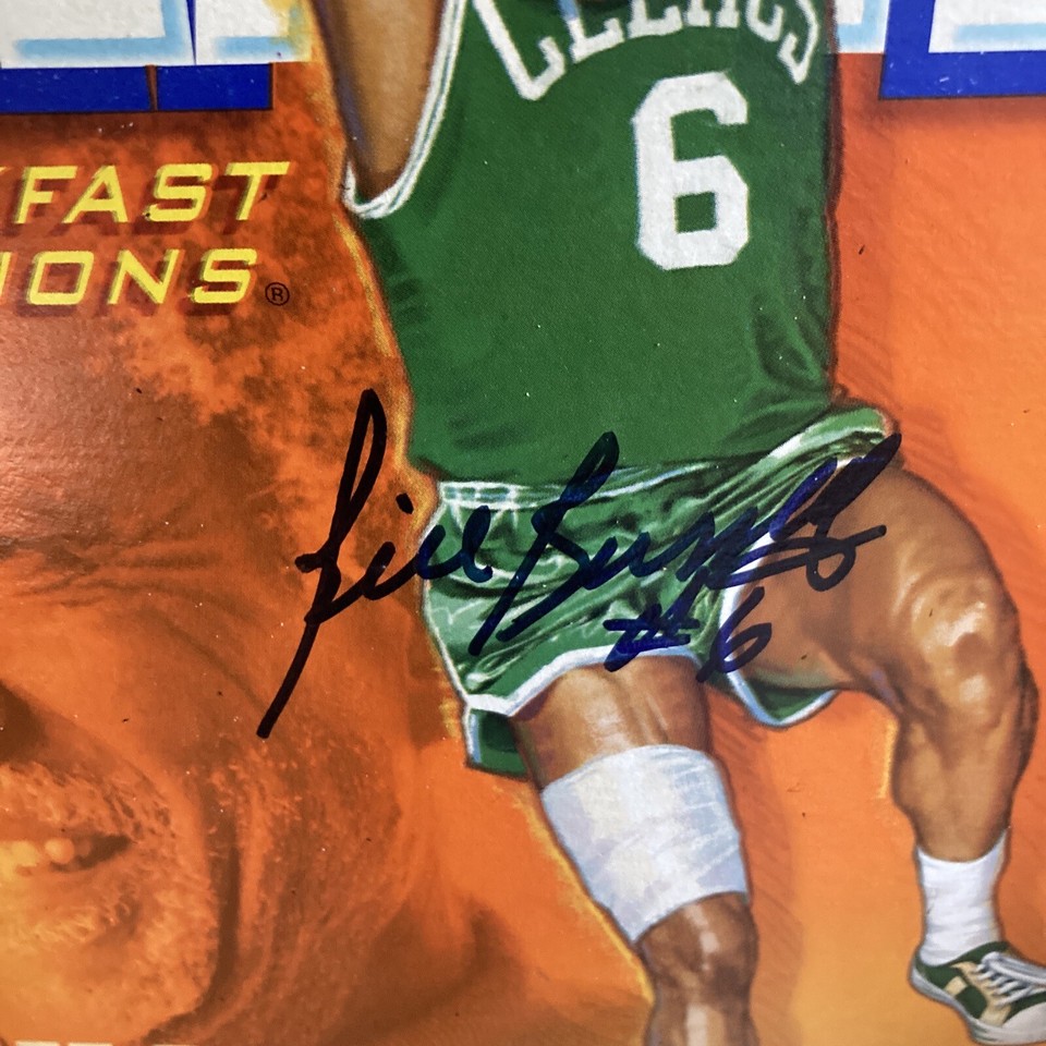 Rare Bill Russell Autographed With #6 Wheaties Box | eBay