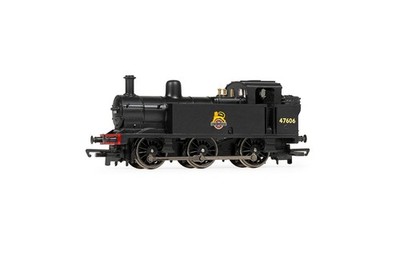 HORNBY BR BRITISH RAILWAYS JINTY 47606 BLACK 0-6-0T TANK STEAM TRAIN ...
