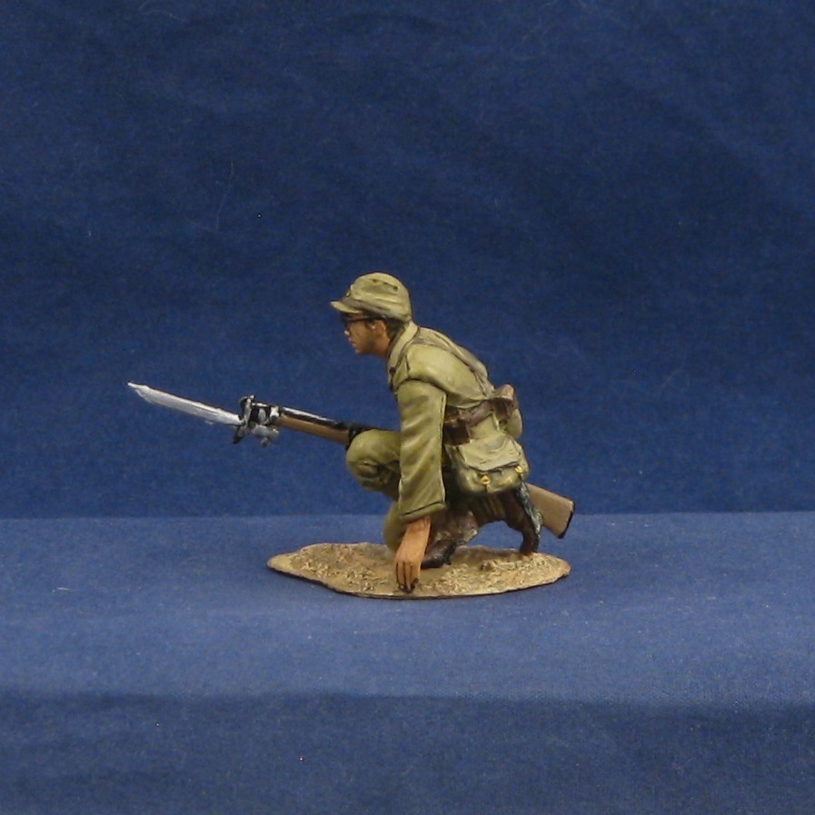 Japanese Crouching, World War 2 WW2 Pacific Wake Island, Figarti, 54mm ...
