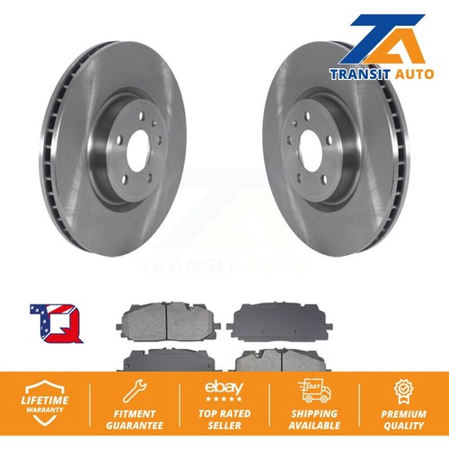 Disc Brake Rotor And Semi-Metallic Pad Front Kit For Audi Q7 SQ5 S5 S4 ...