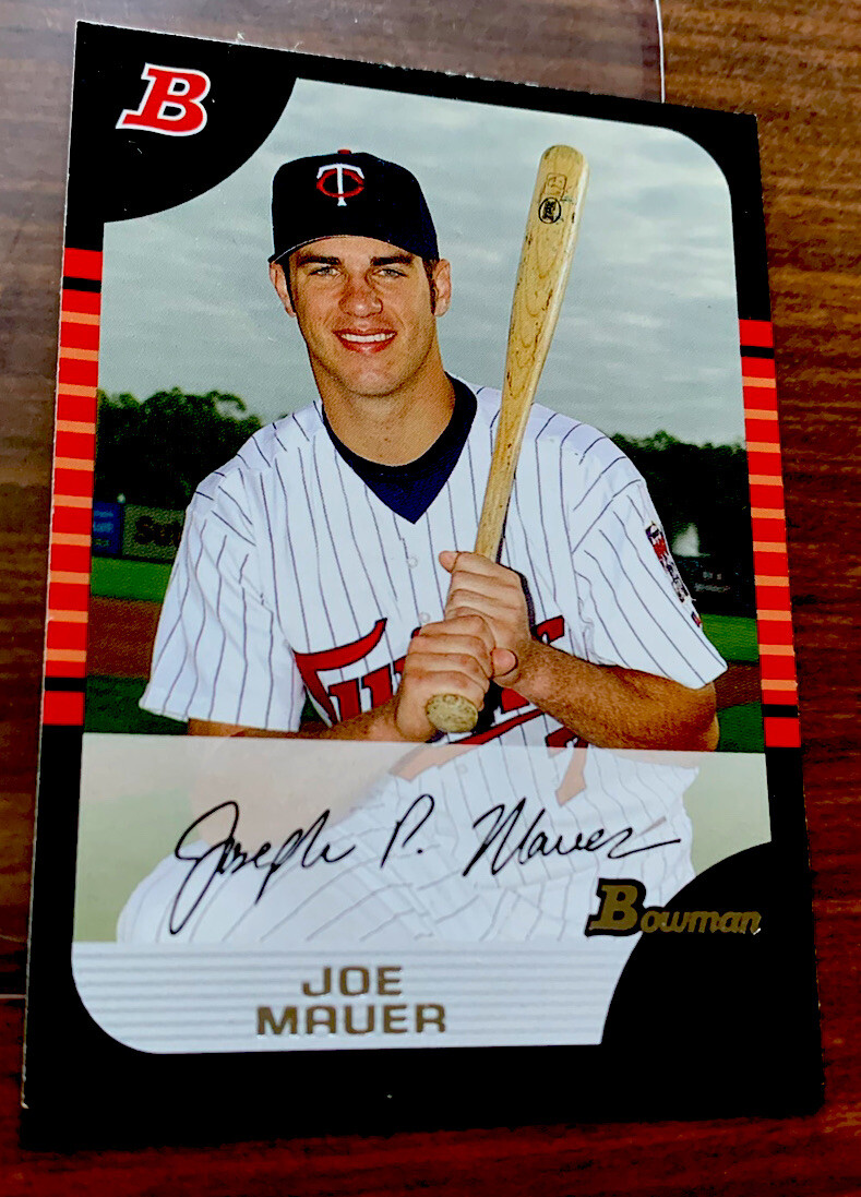 Joe Mauer 2005 Bowman Baseball Card # 81, Minnesota Twins | eBay