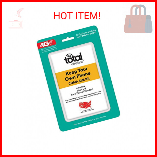 Total Wireless Keep Your Own Phone 3-in-1 Prepaid SIM Kit | eBay