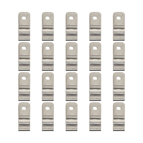 20 Pcs Metal Clips Cable Clamp Fixing Buckle Masonry Wire Clamps for ...