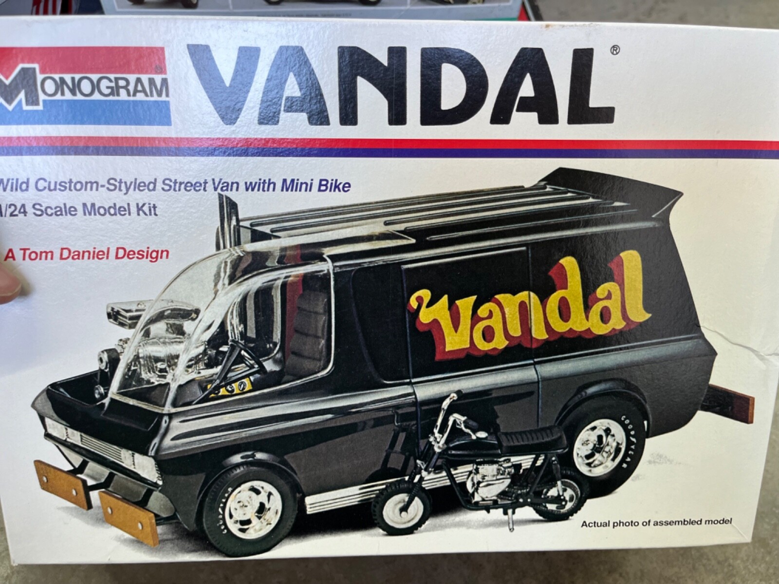 Monogram 6657 Vandal Tom Daniel’s w/Minibike kit 1/24 McM Niob | eBay
