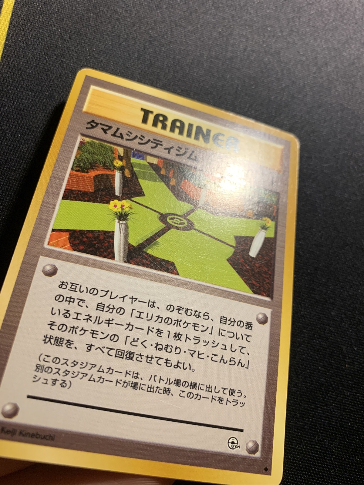 Celadon City Gym Japanese Trainer LP -Vintage Pokemon Card- Japanese ...
