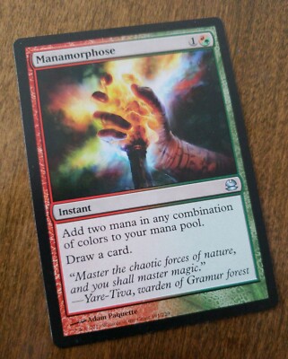 Manamorphose - Magic: The Gathering - Modern Masters mtg instant red ...