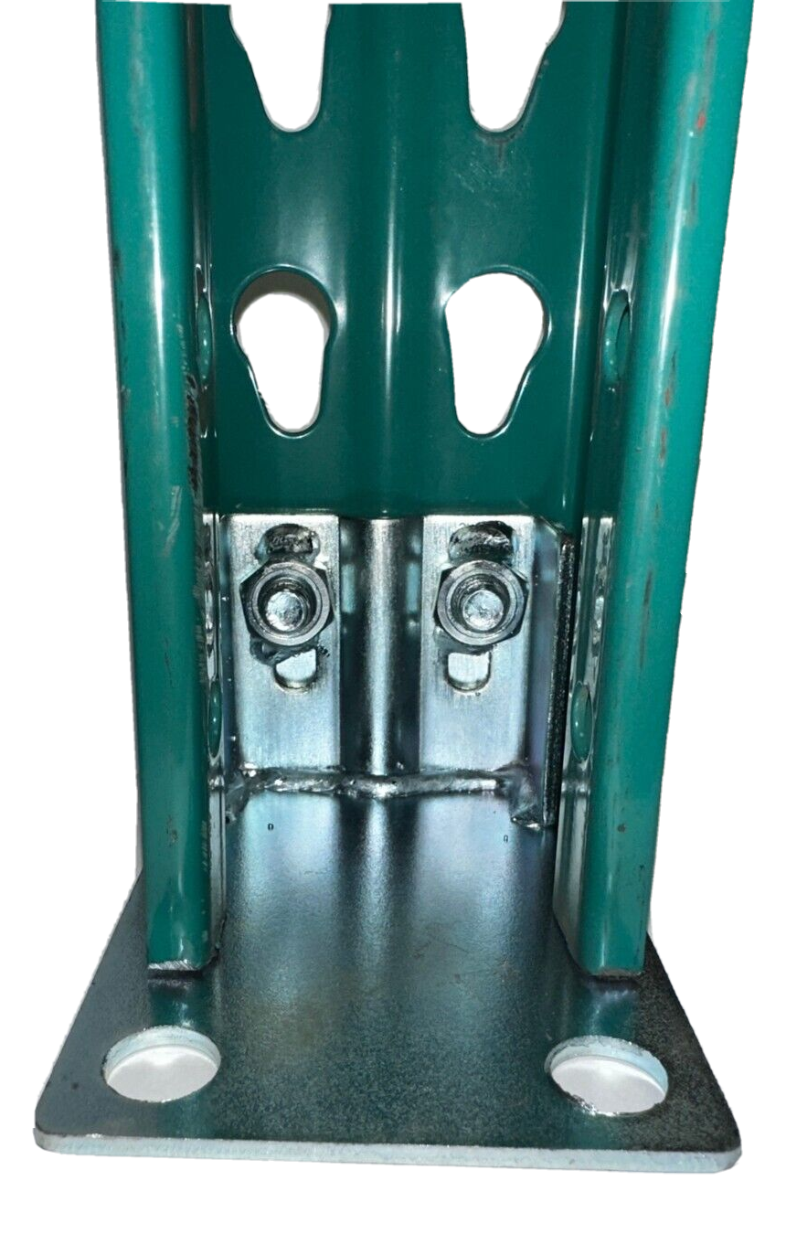 (50) Pallet Racking Universal Foot Plates for Upright; Nuts, Bolts ...